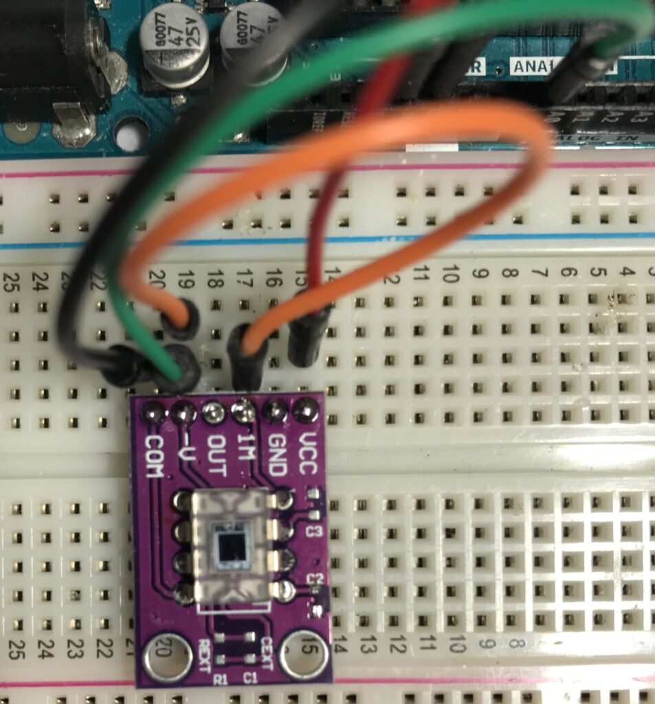 【Arduino】 アナログ光センサーモジュール(OPT101) - えむ笑会